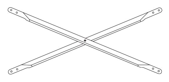 Shoring Frames | Angle Iron Cross Braces | by Universal Scaffolding Equipment
